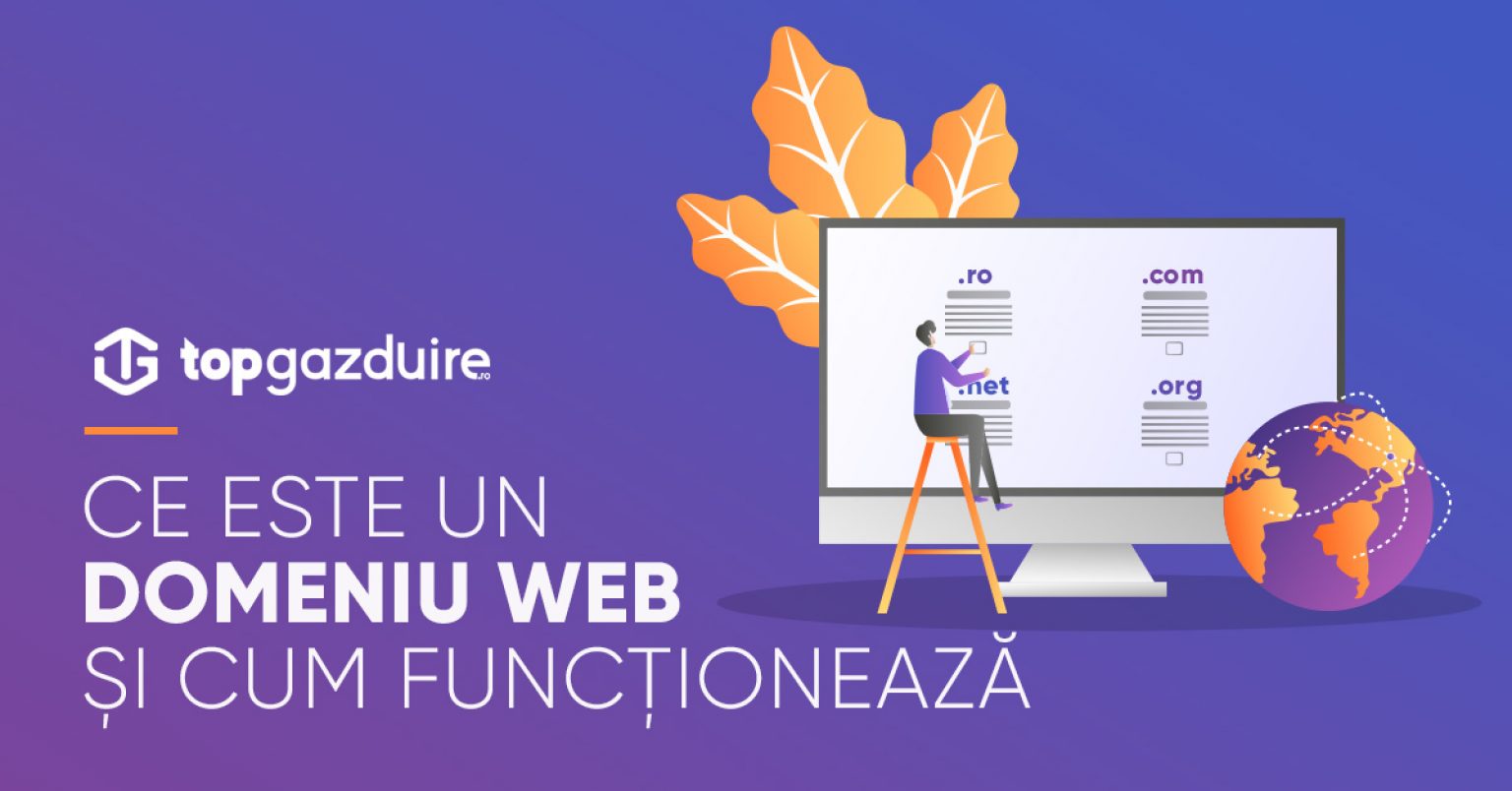 Ce este un domeniu web și cum funcționează – TopGazduire